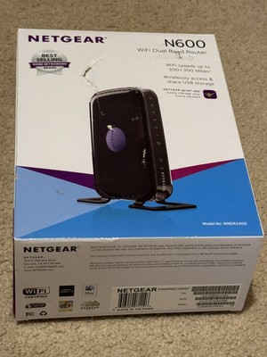 NETGEAR Wi-Fi Wireless N600 Dual Band Router WNDR3400 | eBay