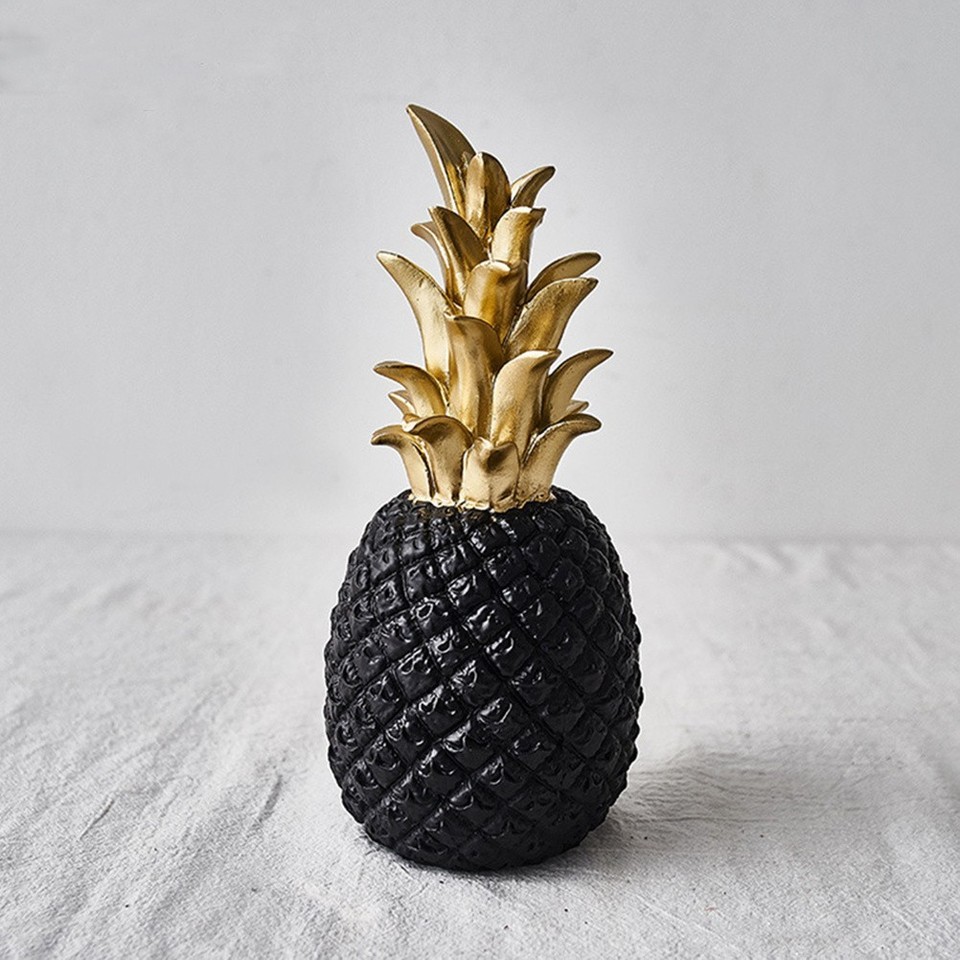 resin Realistic Pineapple Pineapple Statue Fruit Collectible | eBay ...