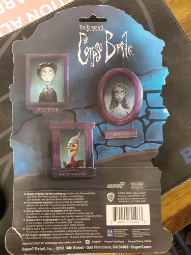 Tim Burton's Corpse Bride EMILY 3 ¾ in SUPER7 ReAction Figure NEW! | eBay