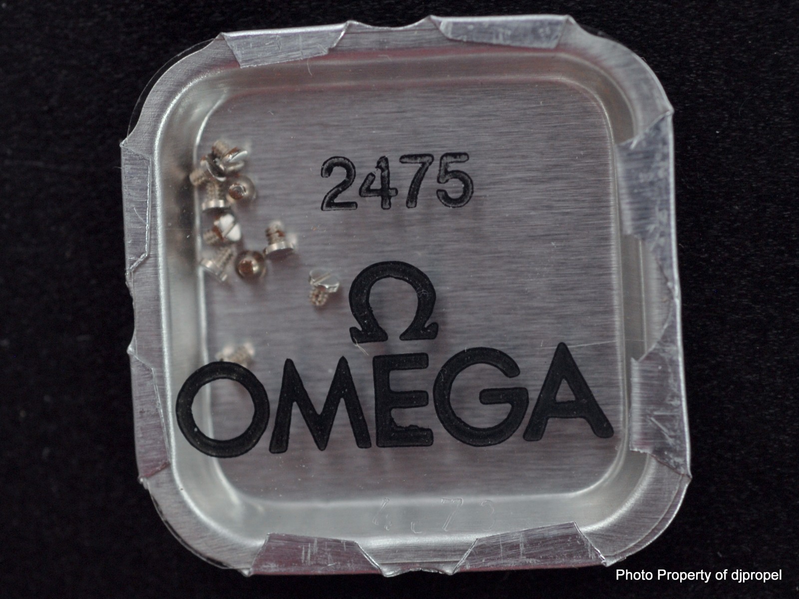 ORIGINAL OMEGA Screw for Crown Wheel Lid 2475 for Omega 1040 10 per ...