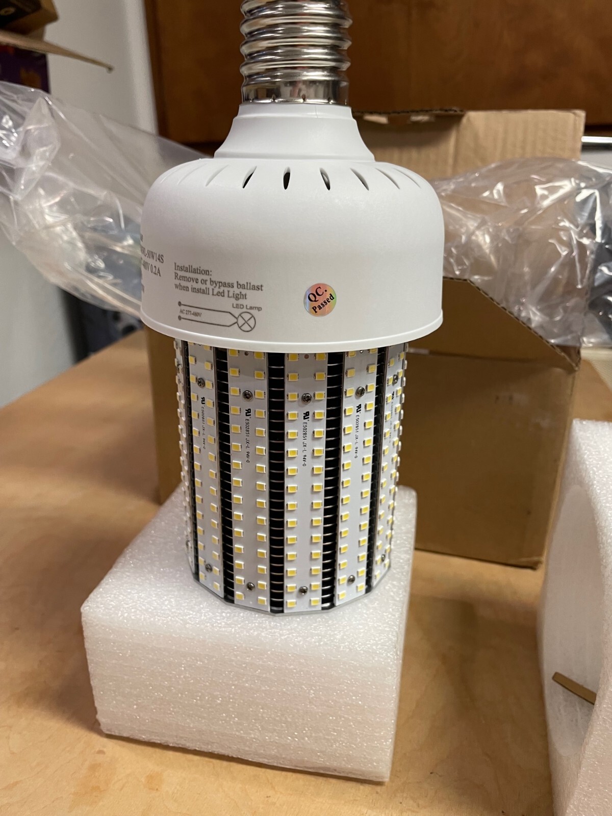 277-480 Volt 50 Watt LED Mogul Base Lamp 6000K | eBay