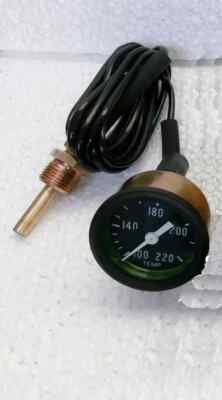 Jeep Willys MB GPW CJ2A 3A CJ3B Mechanical temperature Gauge 6 ft ...