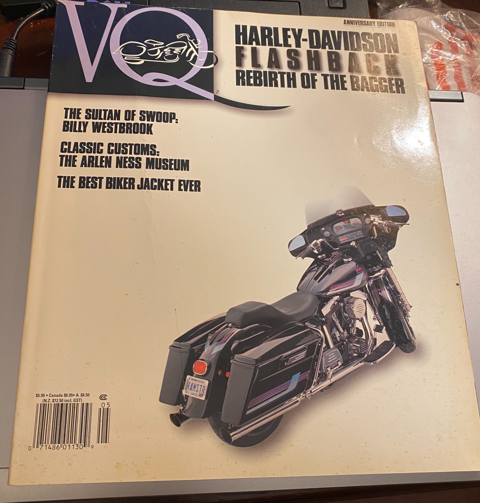 VQ Magazine HARLEY DAVIDSON Spring 1996 MOTORCYCLE Warbird Project ...