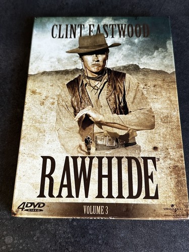 RAWHIDE VOLUME 3 COFFRET 4 DVD 16 EPISODES CLINT EASTWOOD | eBay