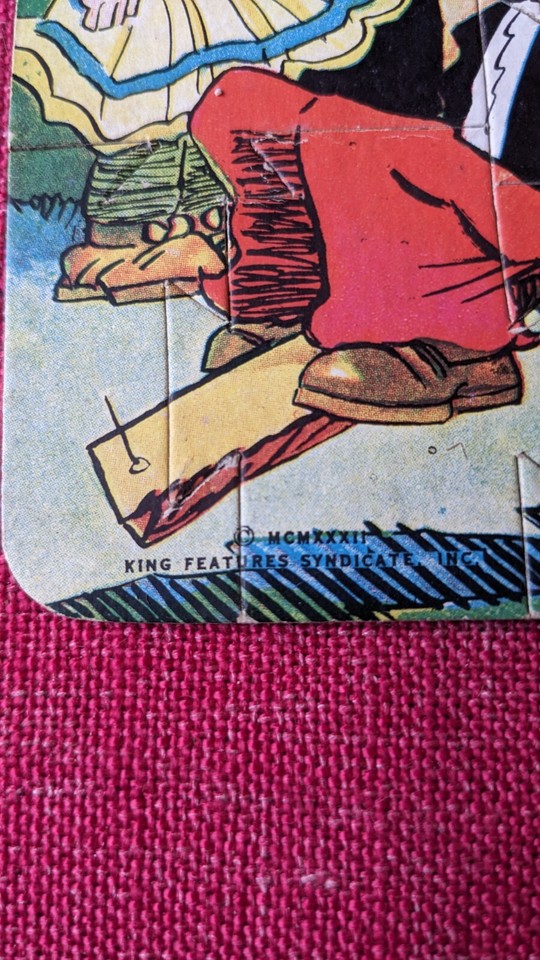 Just Kids King Features Syndicate Puzzle 1932 Comic Series Teeter ...