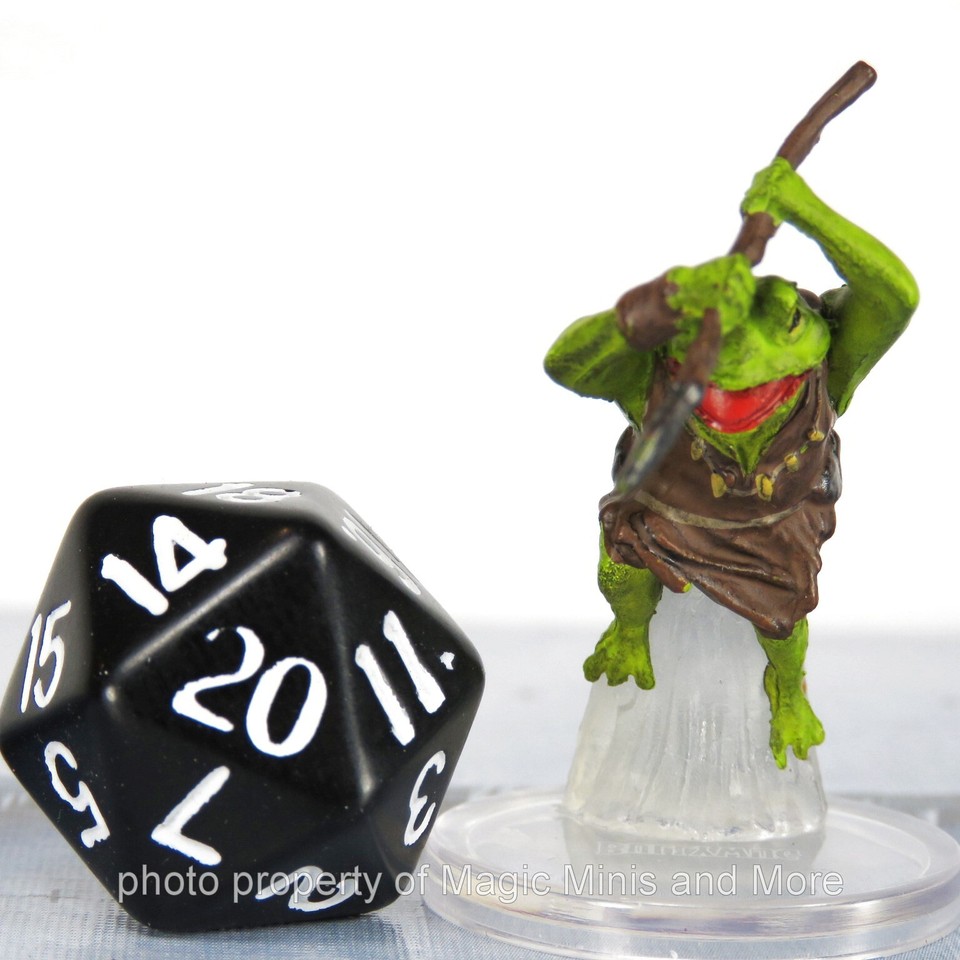 Snowbound ~ BULLYWUG #10 Icons of the Realms D&D miniature frog warrior ...