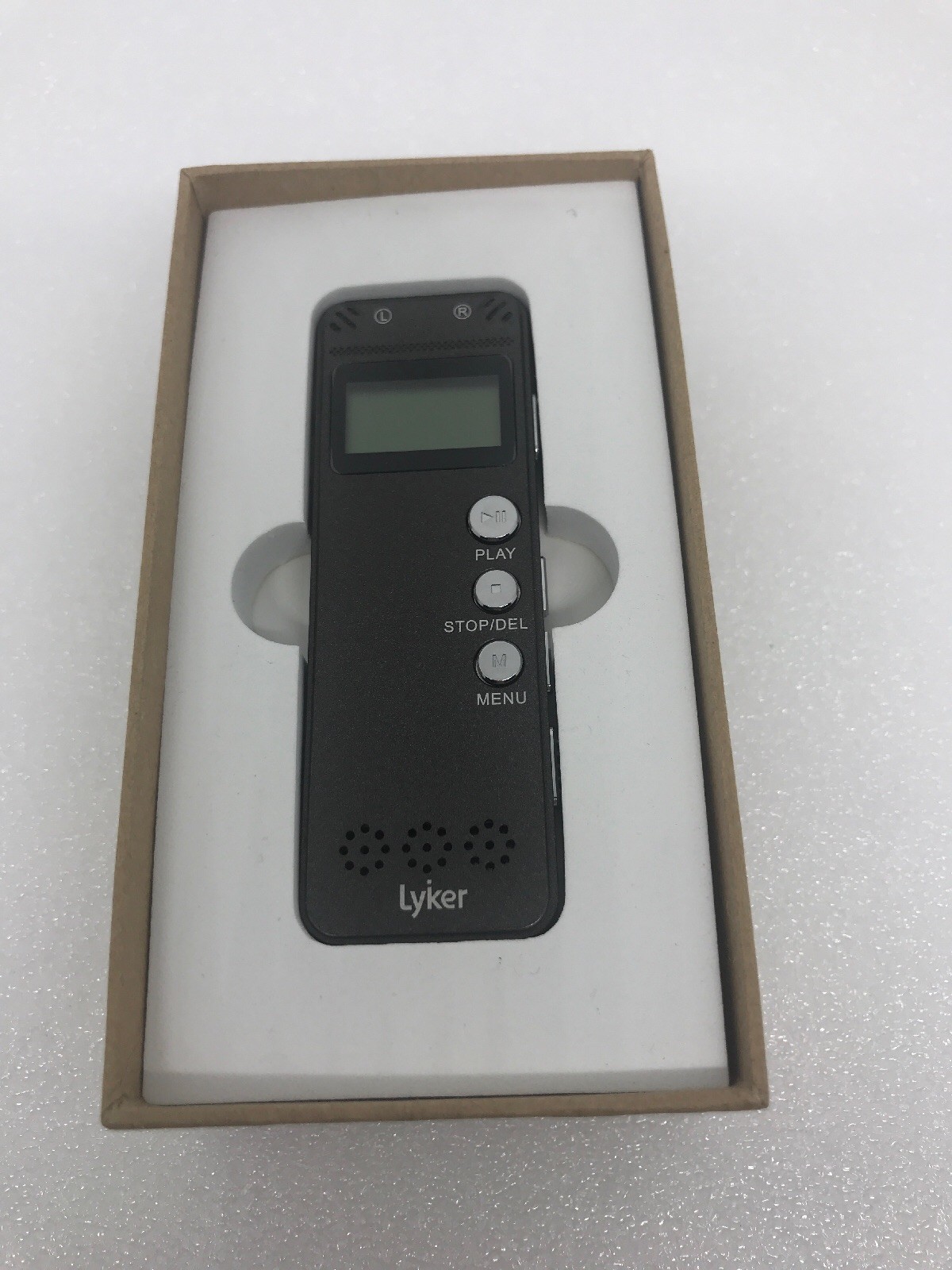 Lyker VM-31 2018 Upgraded Version Digital Voice Recorder 8GB w/ Dual ...