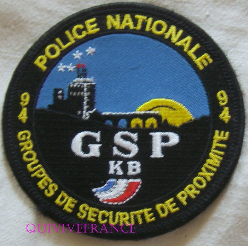 PFR416 - PATCH GSP SECURITE DE PROXIMITE 94 KREMLIN-BICETRE | eBay