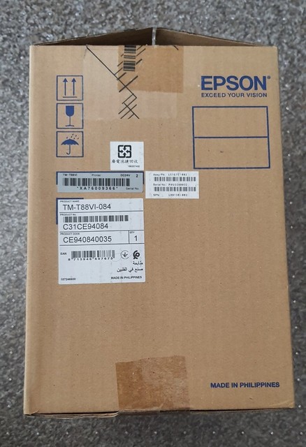 HP EpsonTM-T88VI PUSB Printer (6BC94AA) for sale online | eBay