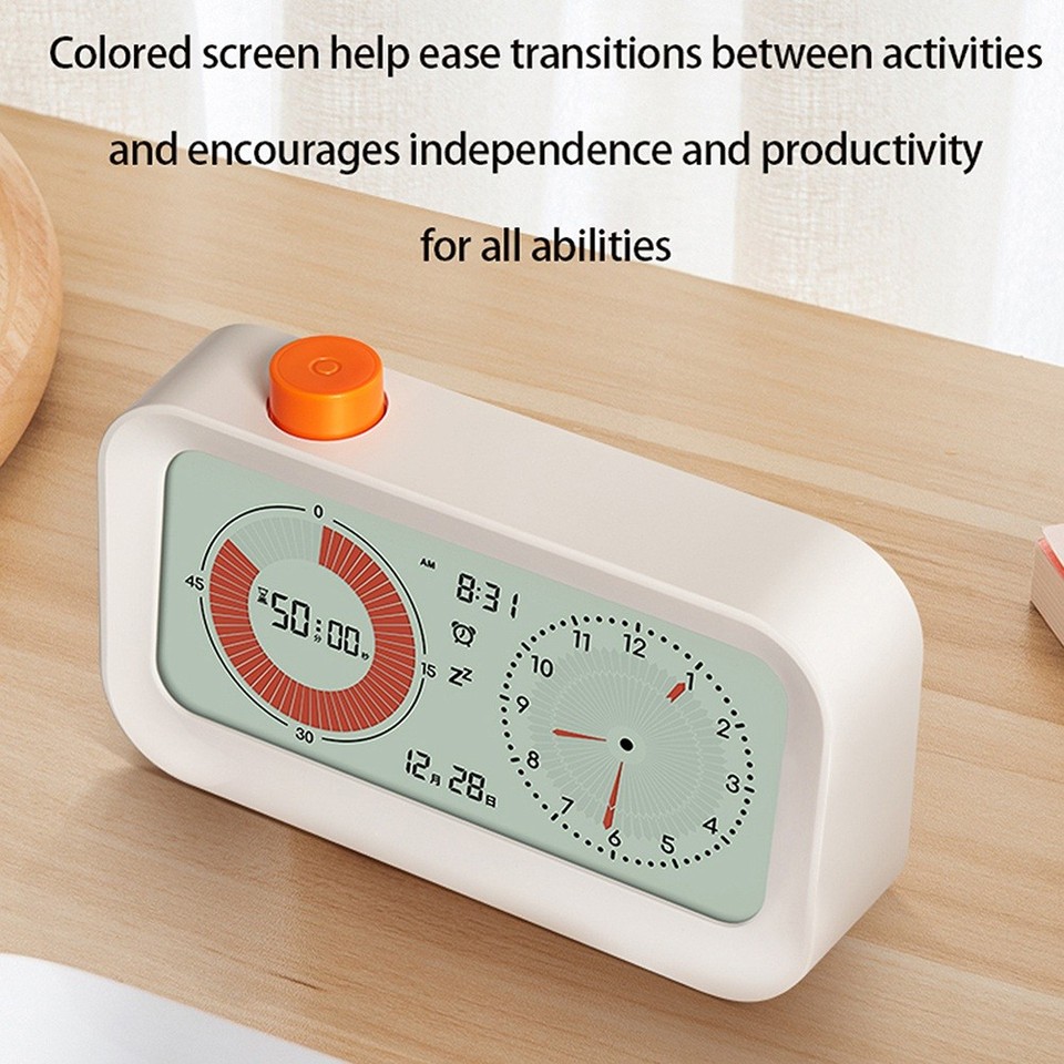 Digital Productivity Visual Clock Digital Visual Count /Down Function ...