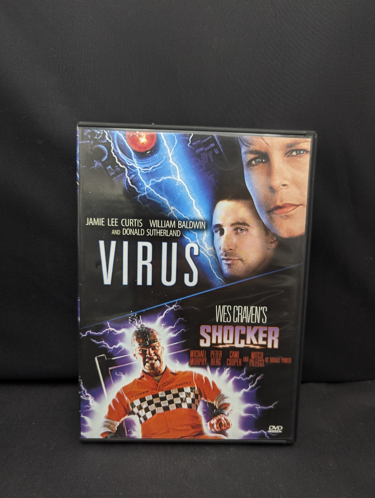 Shocker Virus DVD Double Feature Jamie Lee Curtis Donald Sutherland ...