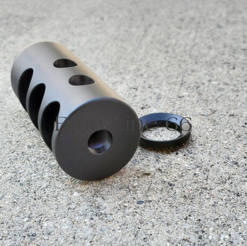 .22LR Muzzle Brake Compensator For A Ruger 10/22 Ruger 1022 1/2x28 TPI ...