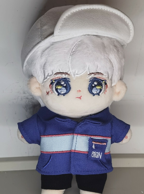 Handmade 15cm KPOP NCT Plush Taeyong Doll Toy Body with Clothes Suits ...