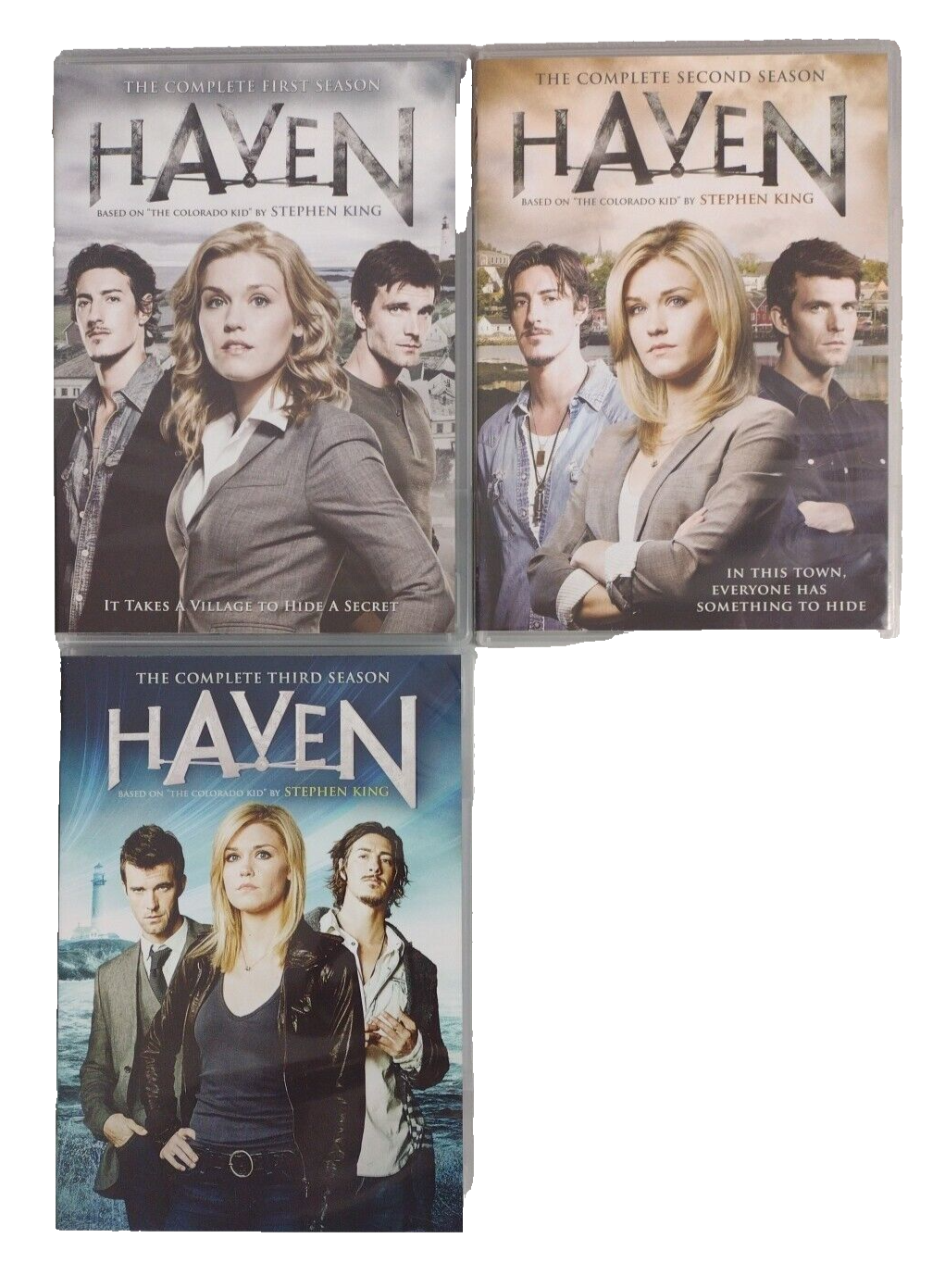 Haven TV Series Seasons 1 2 3 DVD Box Sets Stephen King Syfy EUC | eBay