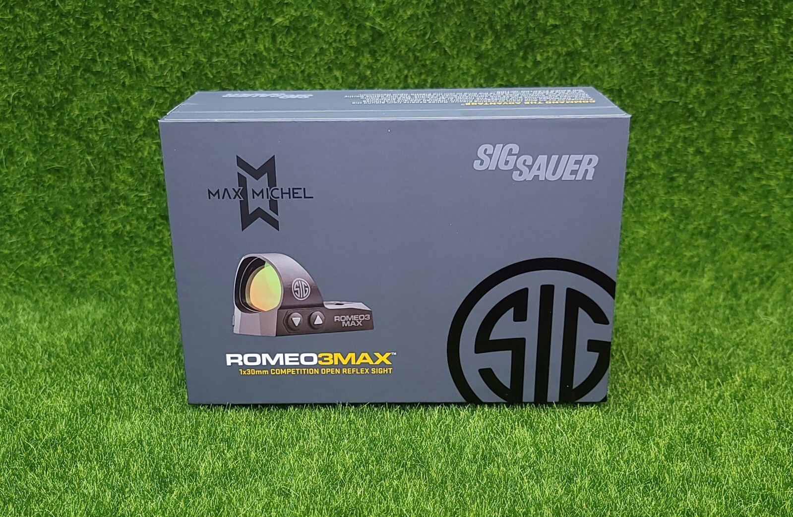 Sig Sauer ROMEO3MAX 1x30mm Reflex Sight 6 MOA Red Dot, M1913, Black ...