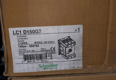 SCHNEIDER LC1D150G7 IEC CONTACTOR 150A 120V NEW IN BOX READY TO SHIP | eBay