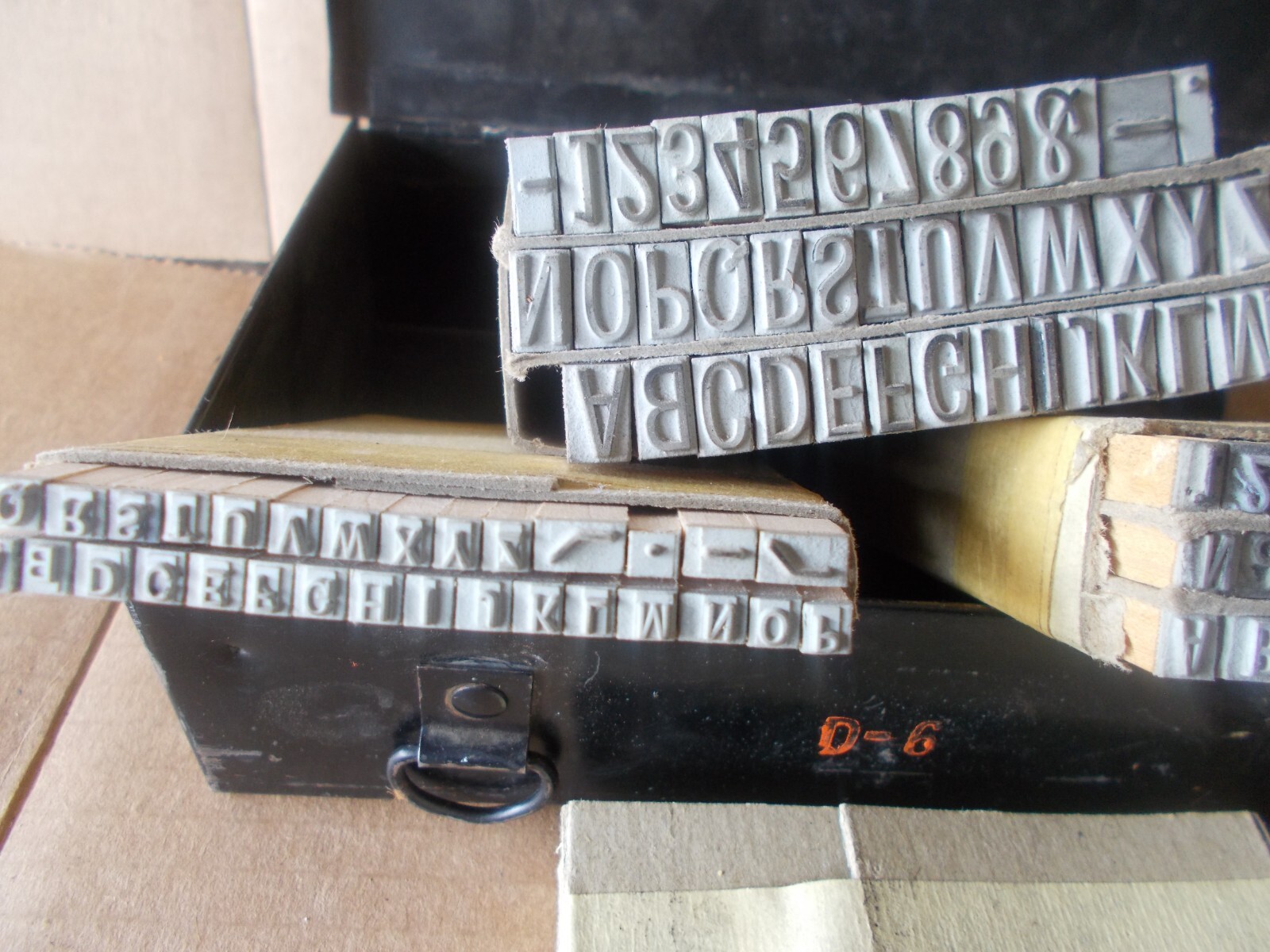 VINTAGE WOOD RUBBER PRINTING PRESS LETTERS NUMBERS BLOCK SET | eBay