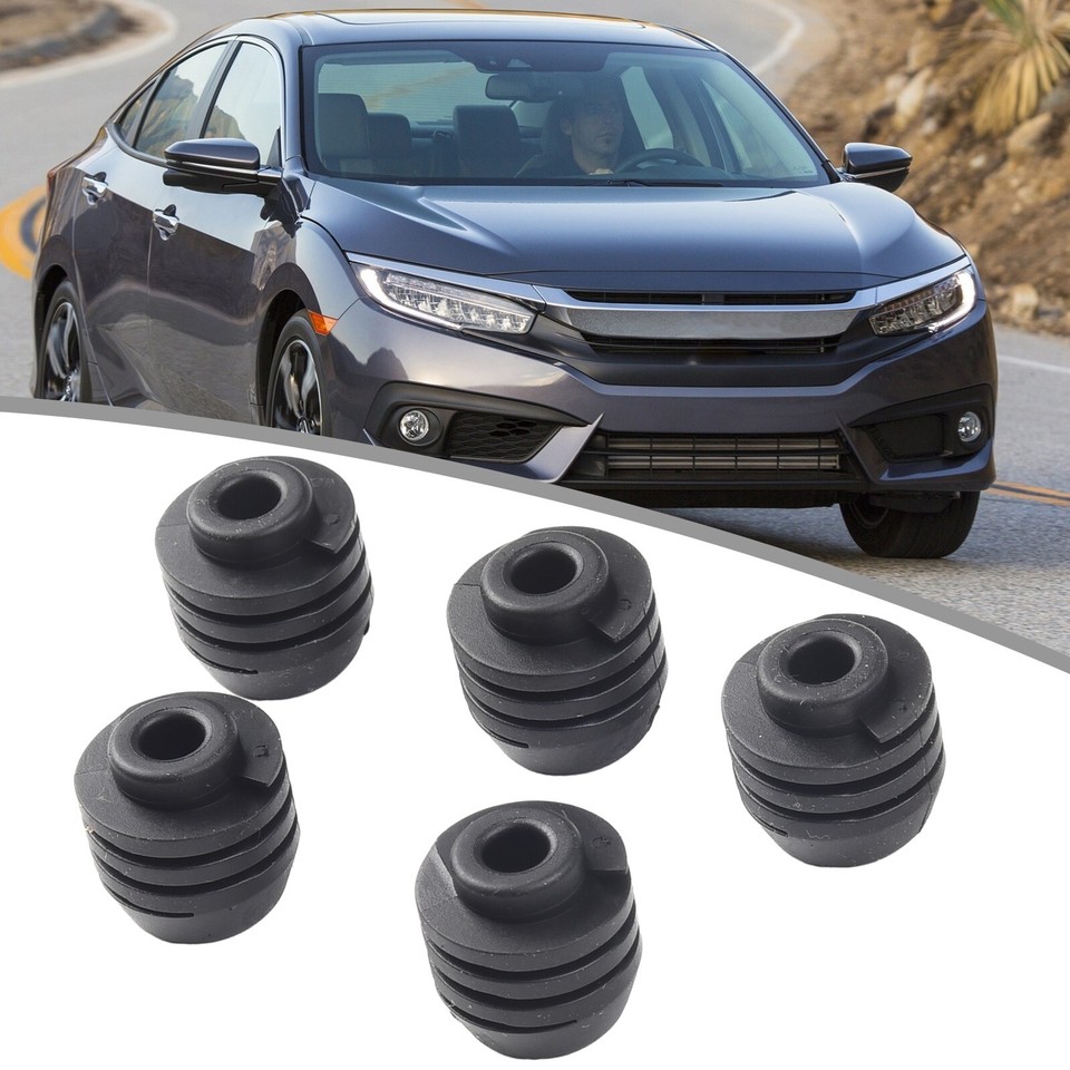 5pcs Car Door Damper Rubber Buffer Stoppers Replacement For Honda ...