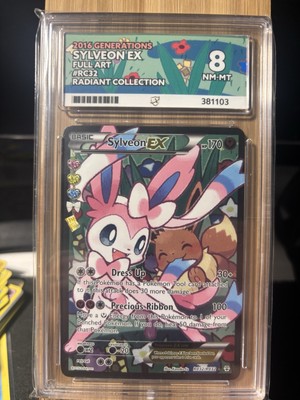Pokemon Sylveon EX TCG Generations Radiant Collection RC32/RC32, Ace 8 ...