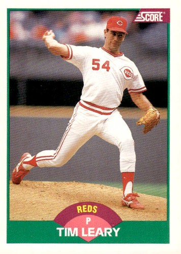 1989 Score Rookie & Traded #52T Tim Leary Cincinnati Reds | eBay