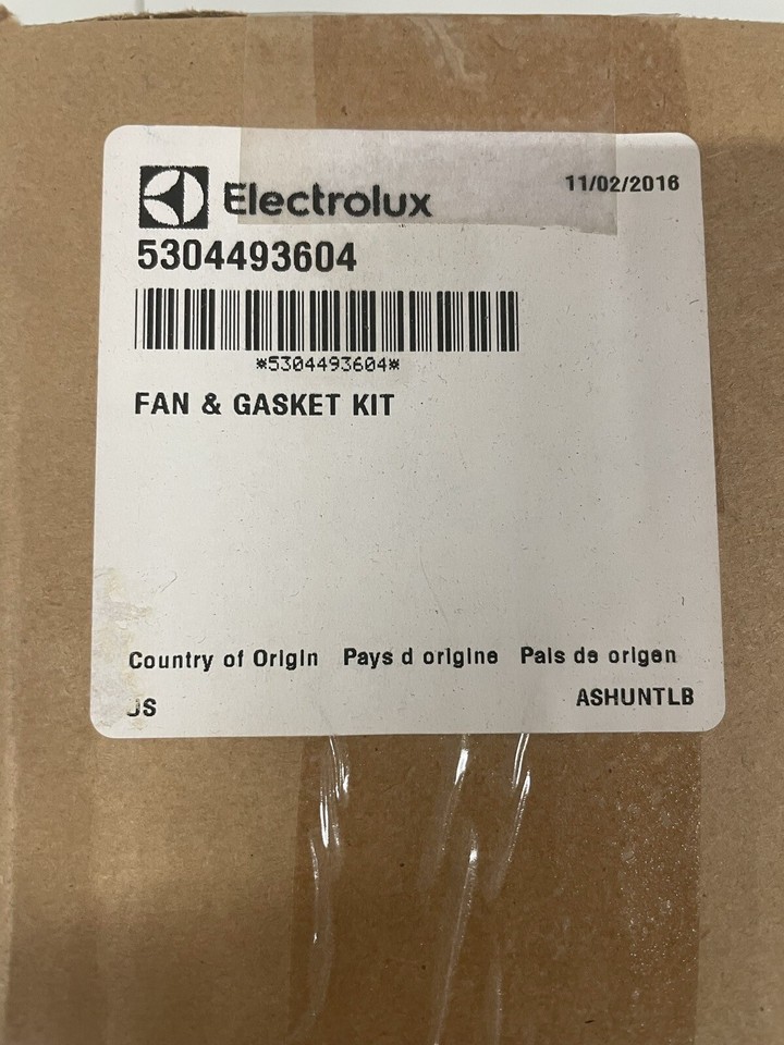 Electrolux Refrigerator Parts Fan & Gasket Kit 5304493604 | eBay
