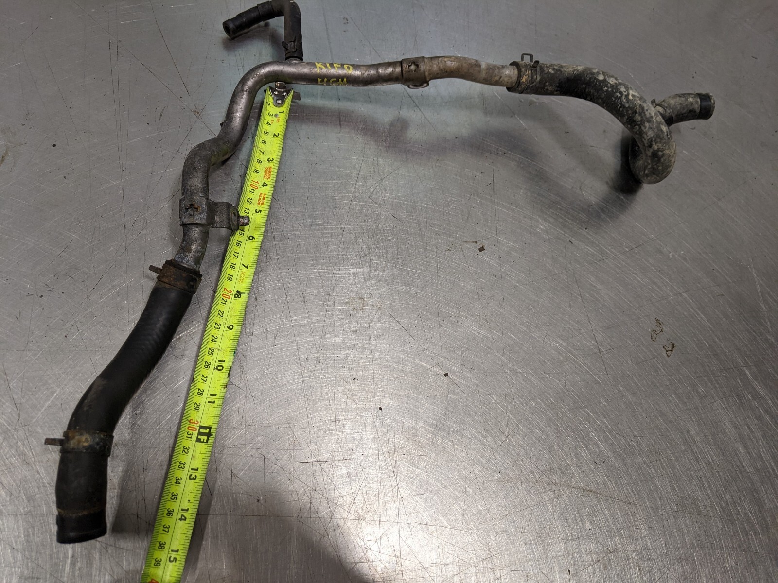 KIA FORTE OEM ENGINE COOLANT WATER COOLING BYPASS PIPE 2.0 L 4 CYLINDER ...