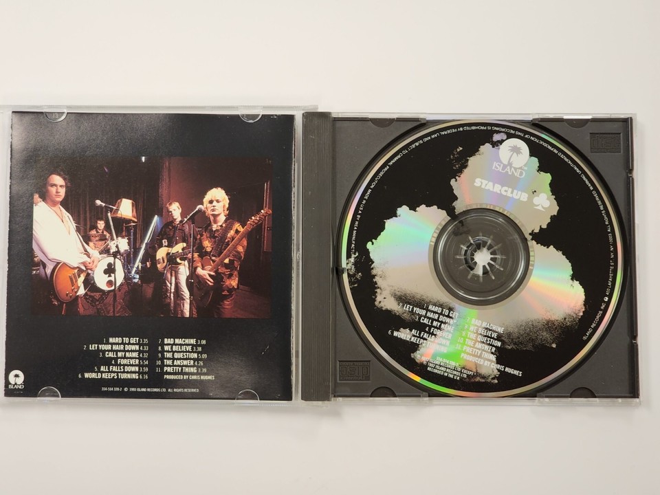 CD: Starclub - Starclub Self Titled (1993 Island) Let Your Hair Down ...
