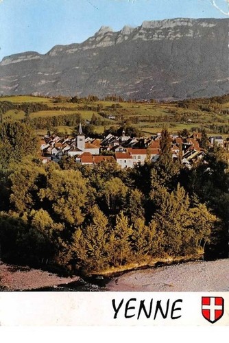 73 - n°151143 - yenne - cpsm 15cm x 10.5cm - échappée sur le pays | eBay
