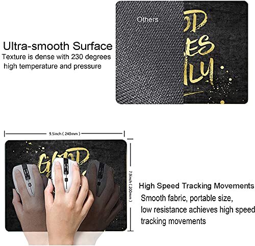 Mouse Pad, Motivational Mouse Pad with Inspirational Quotes 15 Good ...