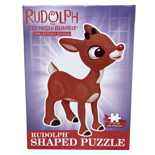 Rudolph Puzzle 200 Piece Rudolph the Red Nosed Reindeer Puzzle | eBay