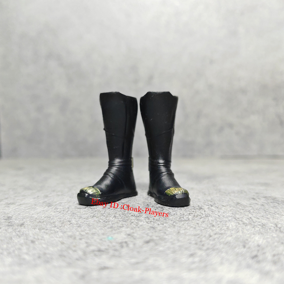 1/12 Light Armor Batman Boots Shoes Model for 6" Action Figure ...