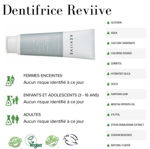 Dentifrice Reviive Détartrant Blanchissant | eBay