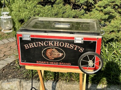 BOARS HEAD HOT DOG TABLE TOP CART W/ACCESSORIES COMMERCIAL GRADE | eBay