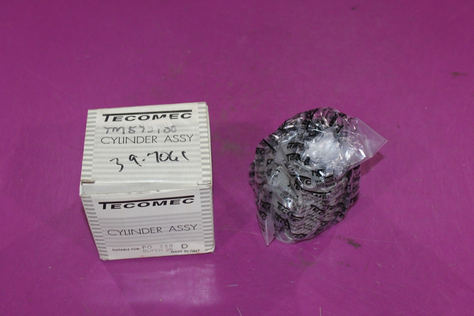 Tecomec Cylinder Assy. Rotary # 7061. Fits Poulan 250, Super 25 | eBay