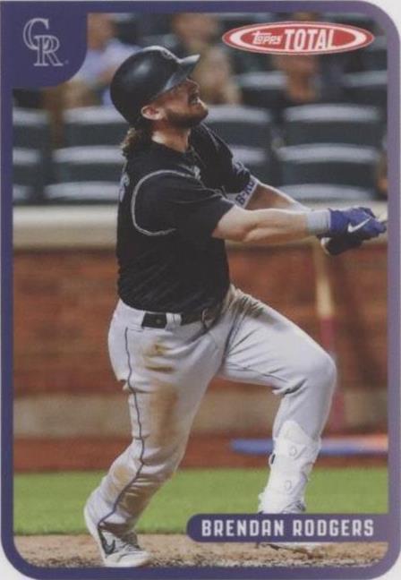 2020 Topps Total - Brendan Rodgers #697 for sale online | eBay
