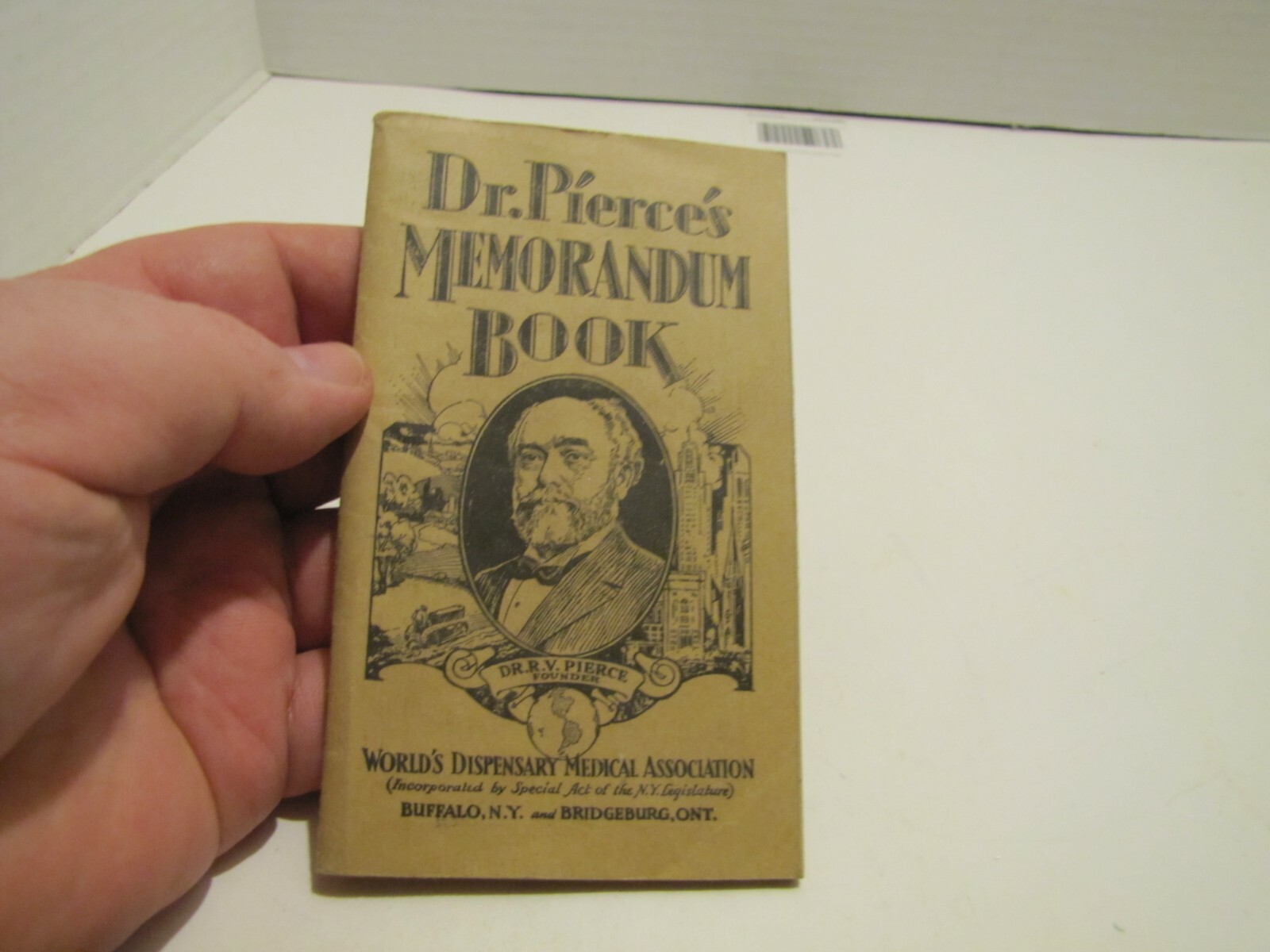 1930'S DR. PIERCE'S MEMORANDUM BOOK USED | eBay