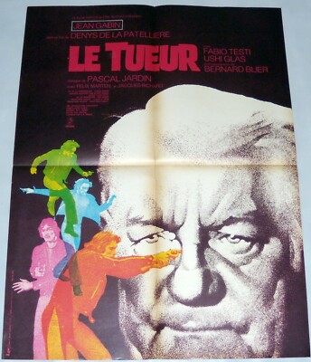 LE TUEUR Jean Gabin Fabio Testi Uschi Glas AFFICHE 60x80 | eBay
