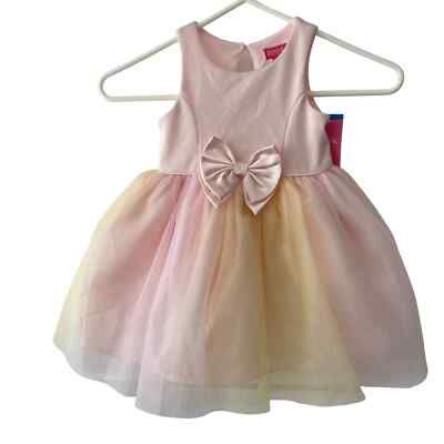 Zunie Girl Dress Girls Size 2T Sleeveless Easter Special Occasion ...