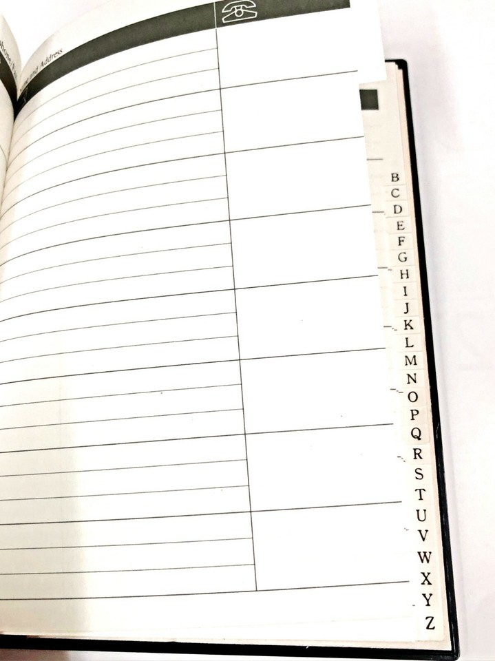 Japanese Vtg Address Telephone Book Office Lacquer Gold Cover Floral ...