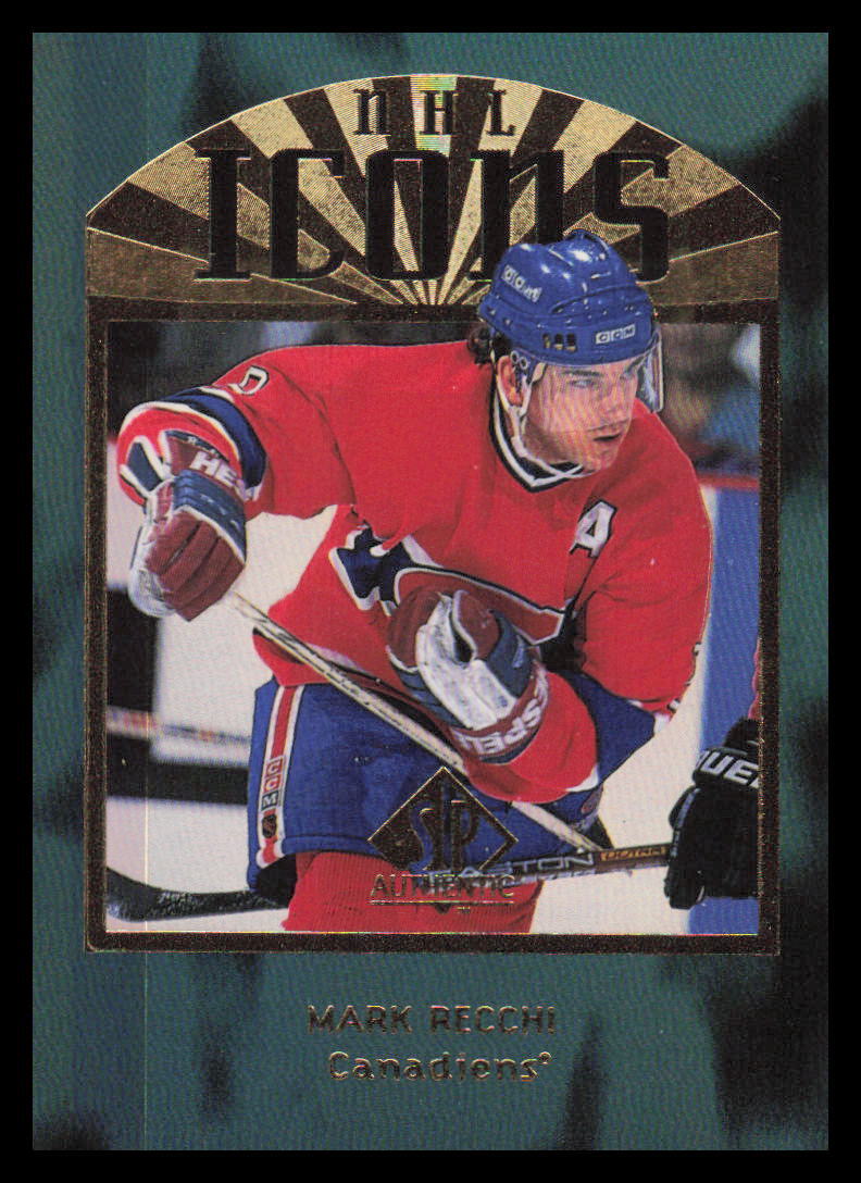 1997-98 SP Authentic #I25 Mark Recchi Montreal Canadiens | eBay