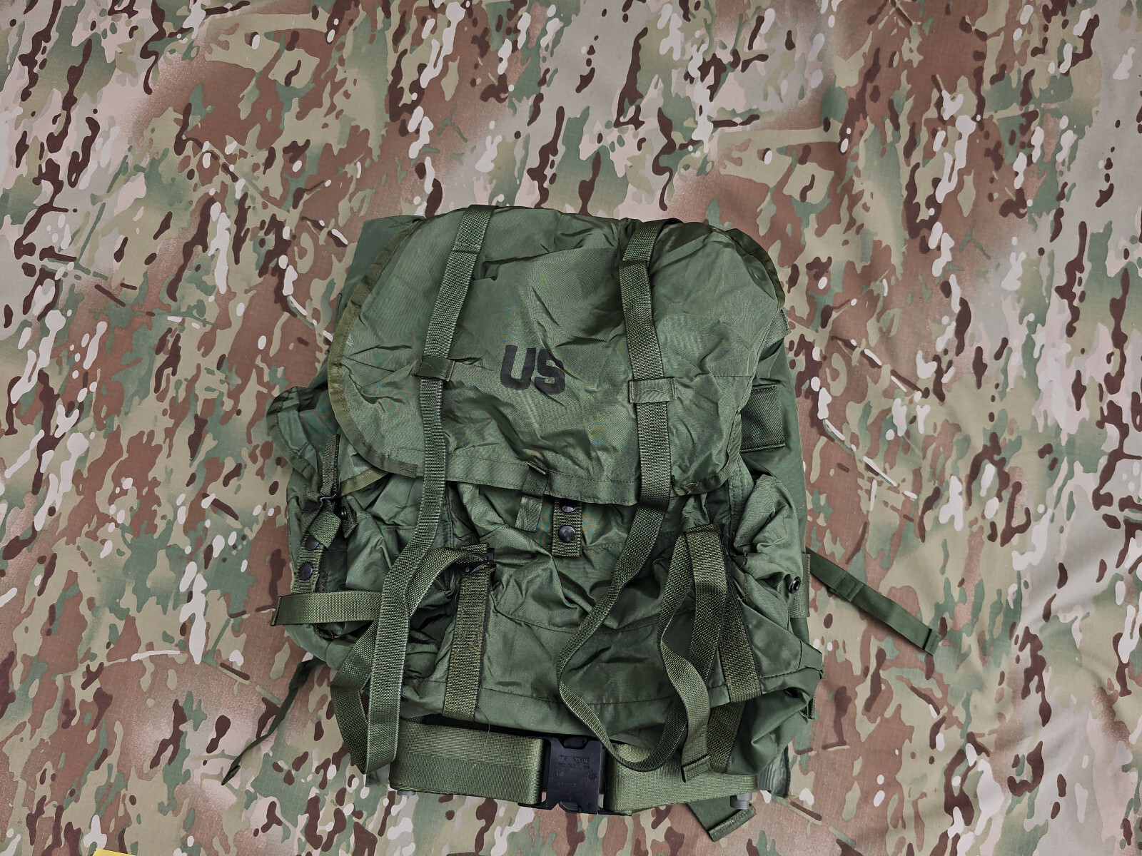 NEW USGI US Military LC-1 Large ALICE Combat Nylon Field Pack + Frame ...