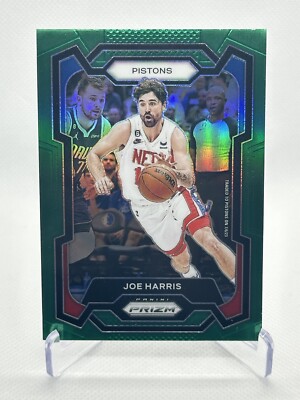 2023-24 Panini Prizm #216 Joe Harris Green Prizm SP Detroit Pistons | eBay