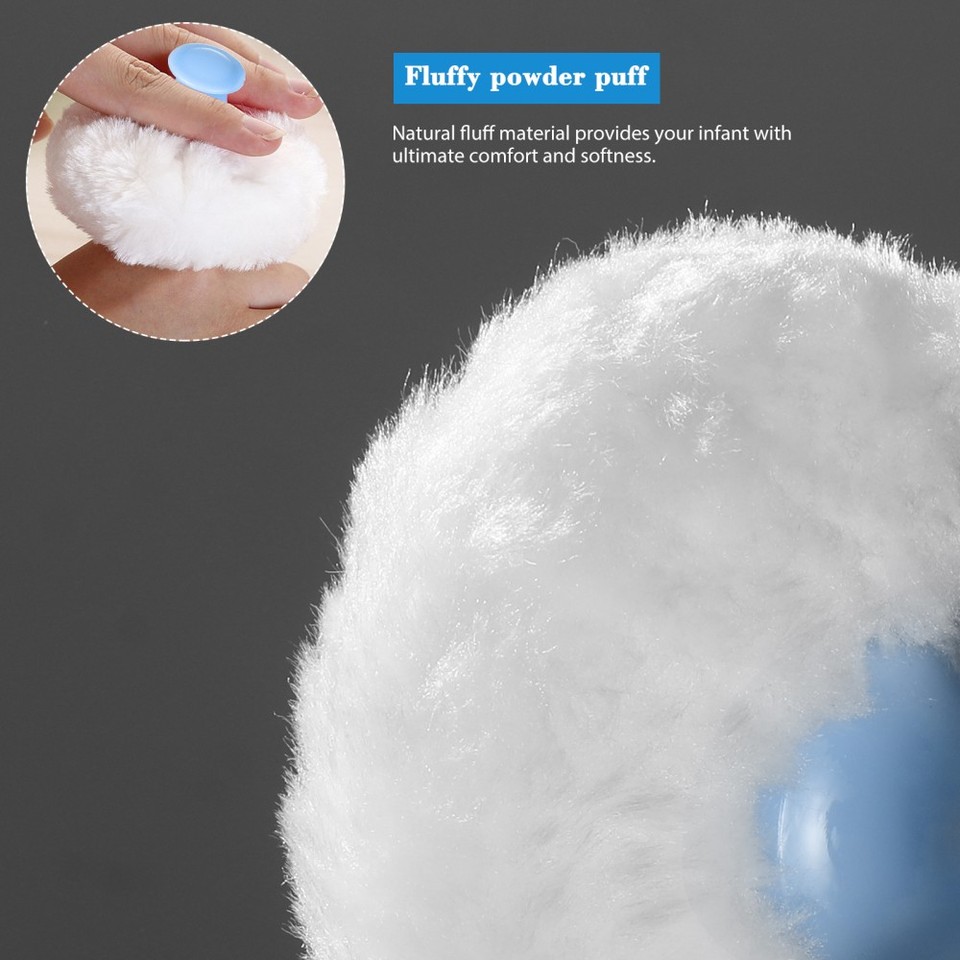 Talking Powder Box Child Puff Applicator Dust Baby and Container | eBay ...