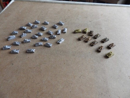 1/300 6mm Heroics Ros metal wargaming micro armour WW2 German panzer ...