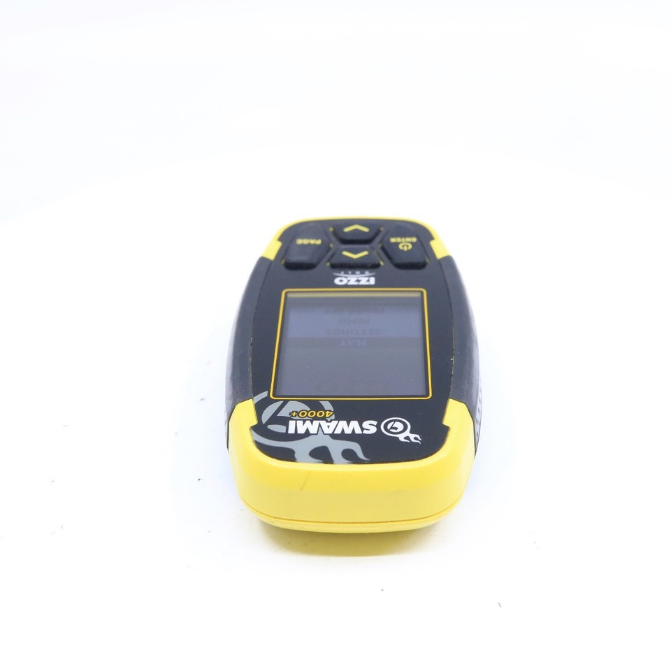 Izzo Swami 4000+ GPS Rangefinder w/ Charge Cable, non Magnet Yellow RNG ...