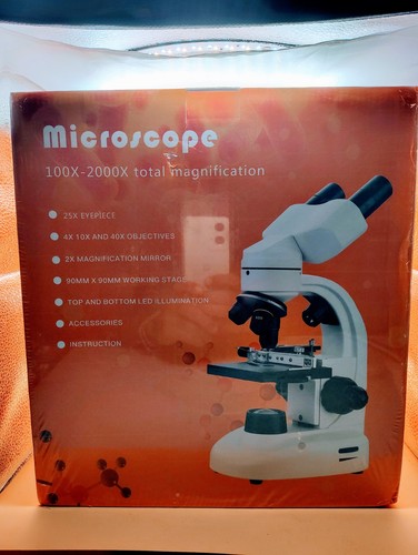 Microscope 100x-2000x Magnification Kit | eBay