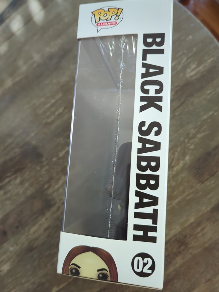 Funko Pop! Vinyl Figure Black Sabbath Album Cover Hard Case | eBay UK