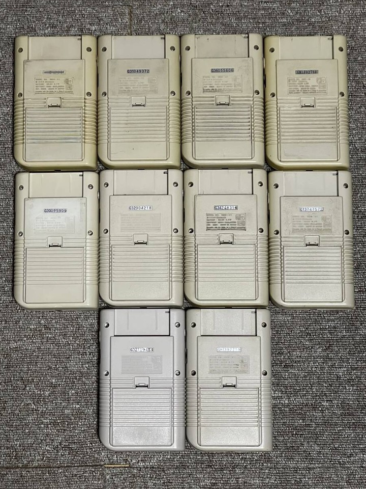 Nintendo GameBoy GB Console Japan random color Vintage 10 set Junk for ...