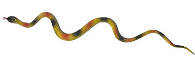 Novelty Yellow Rubber Snake | eBay