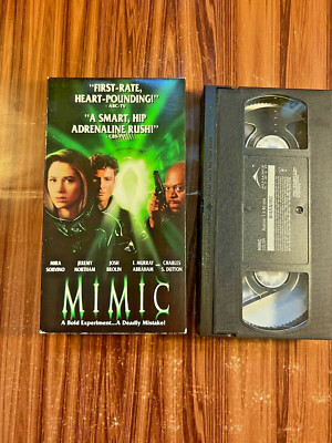Mimic VHS 1998 Horror Sci-Fi Thriller Action Movie Mira Sorvino Josh ...